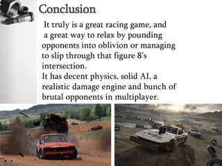 Wreckfest by BugBear entertainment | PPTX