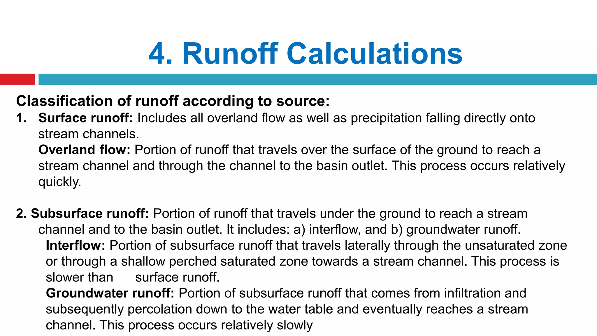Introduction to Engineering Hydrology | PPTX