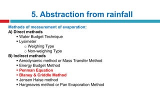 Introduction to Engineering Hydrology | PPTX