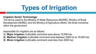 Irrigation | PPTX