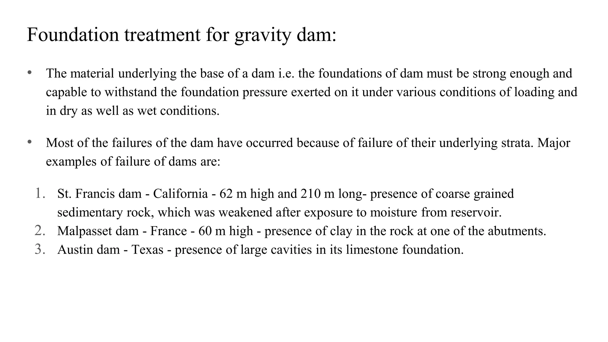 WRE II construction of galleries in gravity dams | PDF