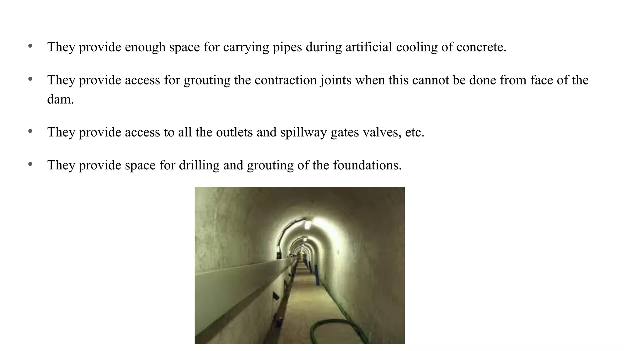 WRE II construction of galleries in gravity dams | PDF
