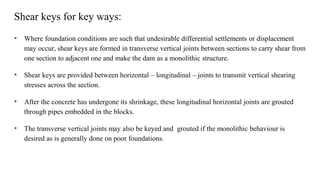 WRE II construction of galleries in gravity dams | PDF