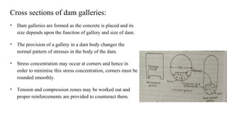 WRE II construction of galleries in gravity dams | PDF
