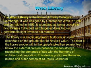 sir christopher wren and works | PPT