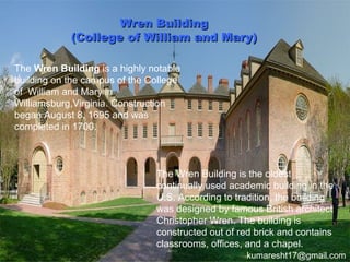 sir christopher wren and works | PPT