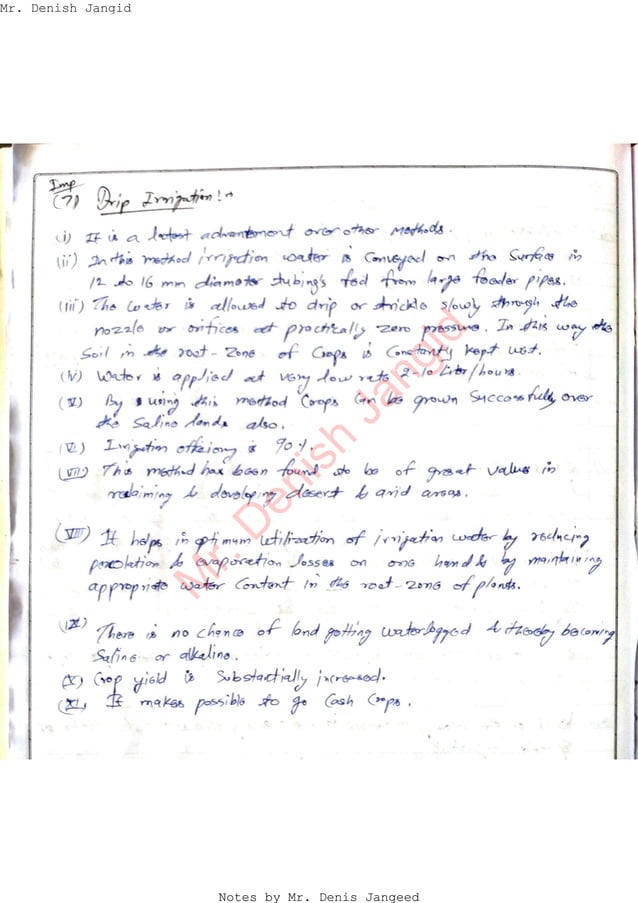 Complete all notes WATER RESOURCE ENGINEERING (WRE) | PDF