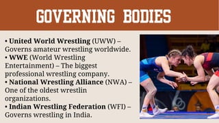 An indepth presentation about wrestling | PDF