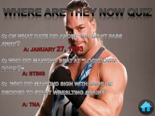 Wrestling Presentation | PPTX