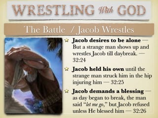 Jacob Wrestles With God
