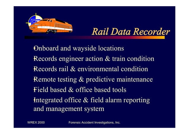 D - Transportation Event Data Recorders Slides | PDF | Cruises | Travel Type
