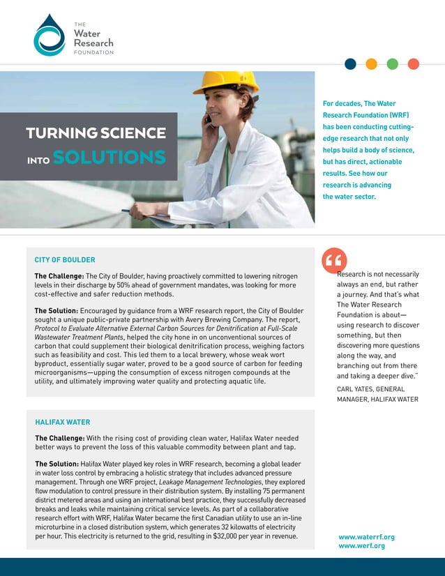 Turning Science into Solutions | PDF | Environment | Science