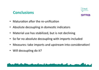 Wrf2015 ss14 lettenmeier_decoupling_in_germany_1510314_final | PPT