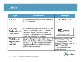 FCC certification | PDF