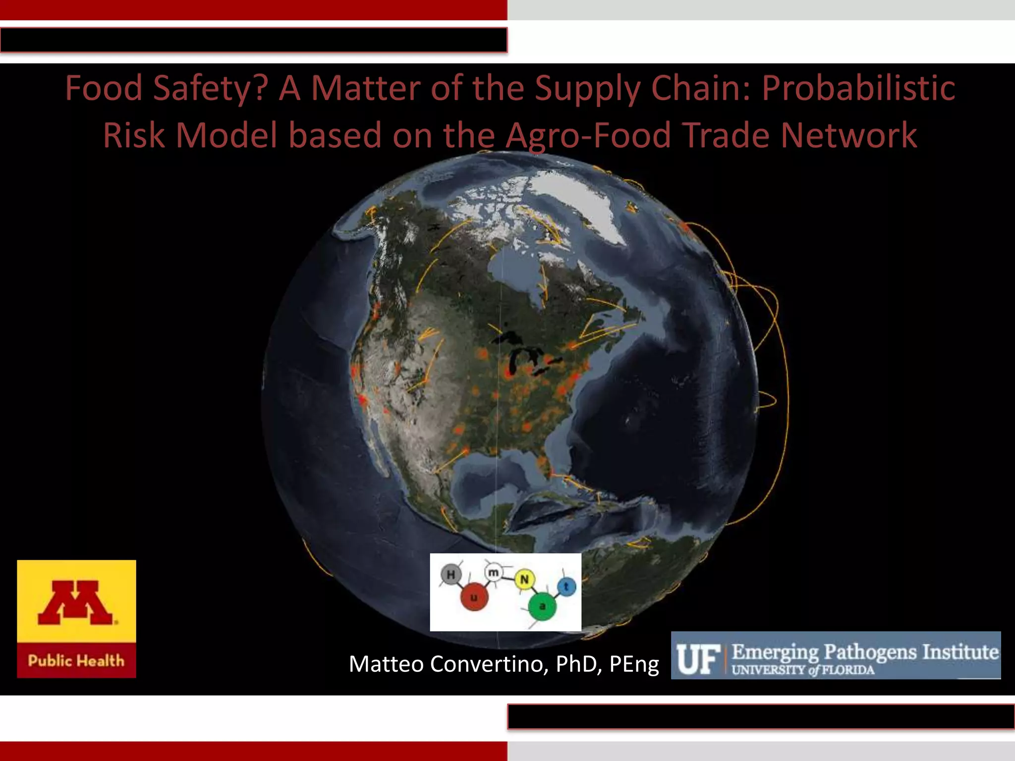 Food Safety? A Matter of the Supply Chain: Probabilistic Risk Model ...