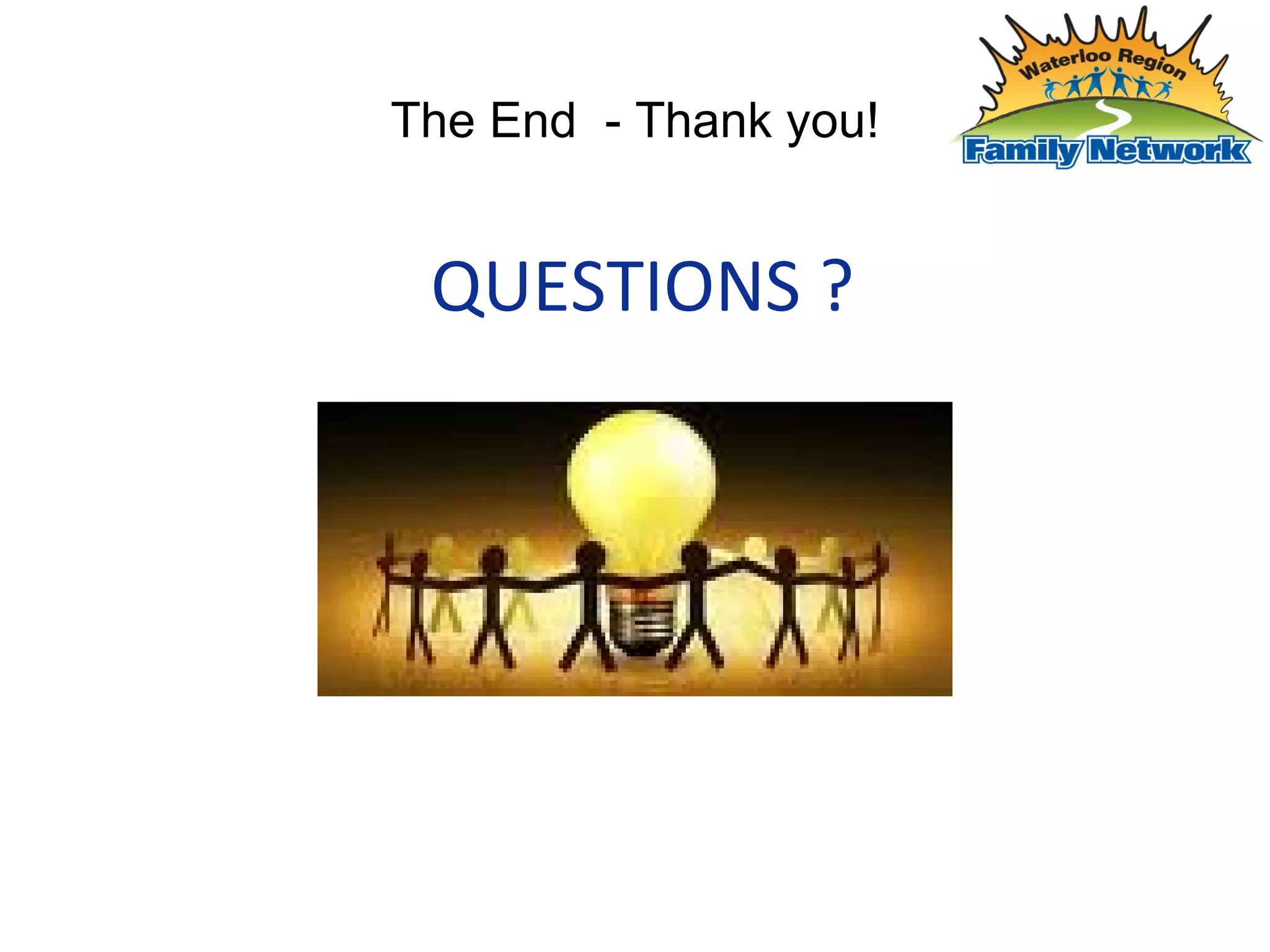 Waterloo Region Family Network | PPT | Parenting | Family and Relationships