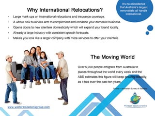 World Relocations Group - International Removalist Brochure | PPT