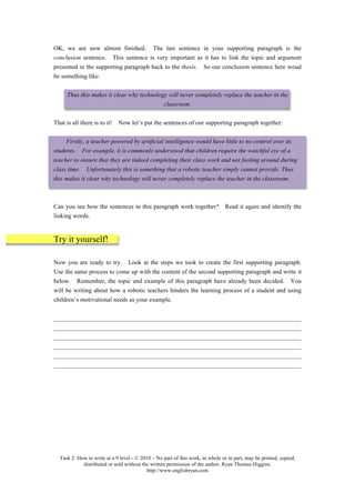 Wr higgins r t_ielts_task_2_how_to_write_at_a_9_level | PDF | Homework ...