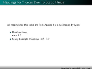Wri 03 forcesstaticfluids | PDF