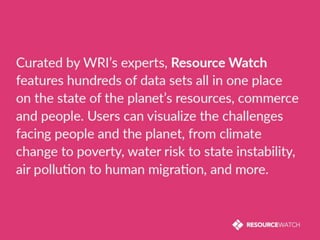 Resource Watch | PPT