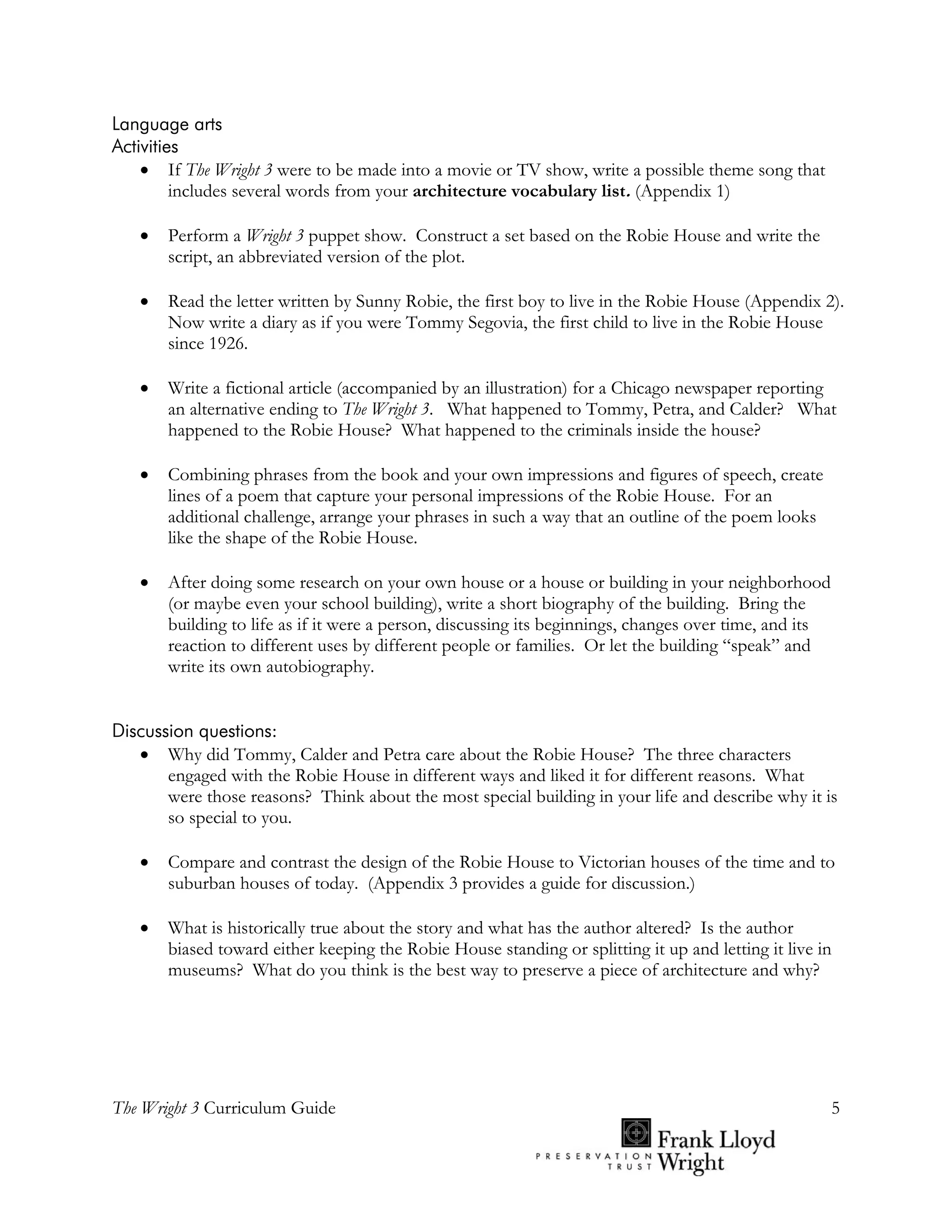 Wright3 curriculum guide | PDF