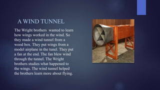 Wright Brothers | PPTX | Air Travel | Travel Type