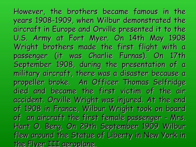 Wright Brothers | PPT