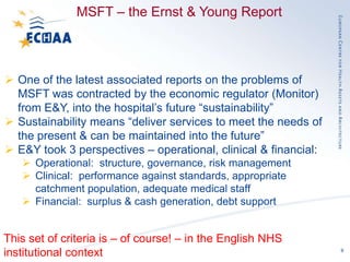 Steve Wright Executive Director, European Centre for Healthcare Assets ...
