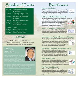 Wright Filippis Golf Benefit | PDF