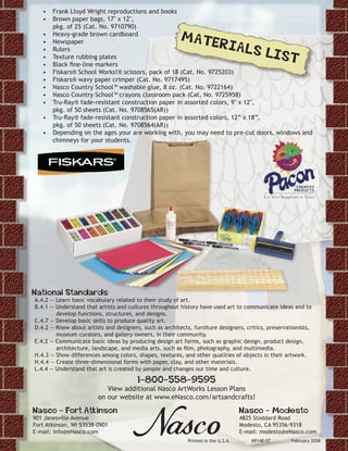 Wright paper bag house project | PDF