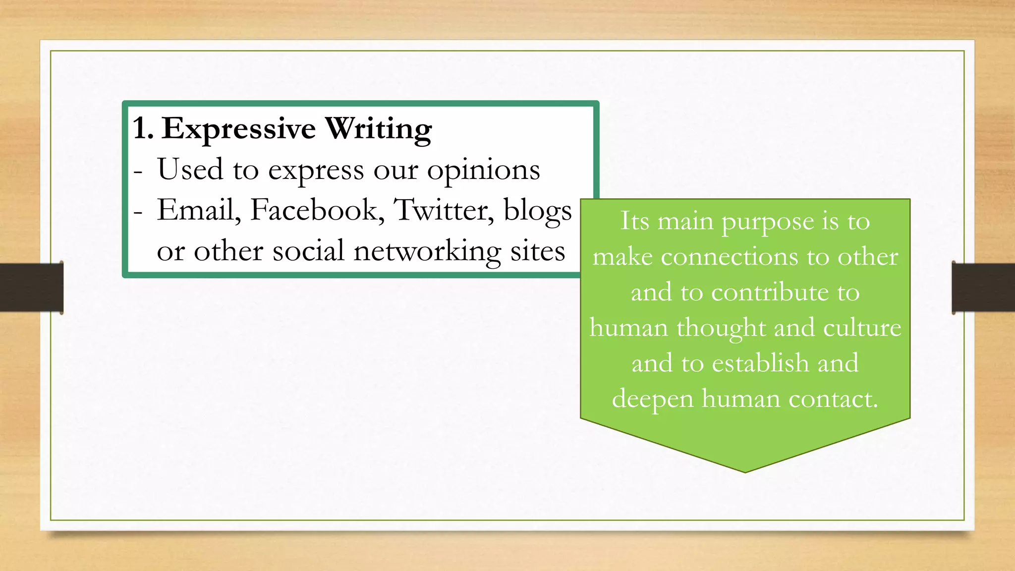 Writing objectives | PPT