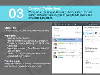 The Wrike Playbook - 11 Ways to Get Things Done with Wrike | PDF