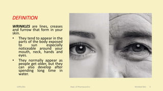 Wrinkled skin | PPTX