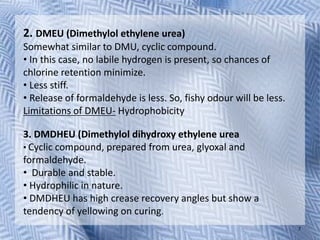 Wrinkle resist finish | PPTX