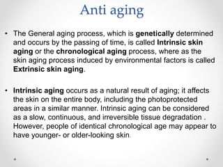 Wrinkles and body odour | PPTX