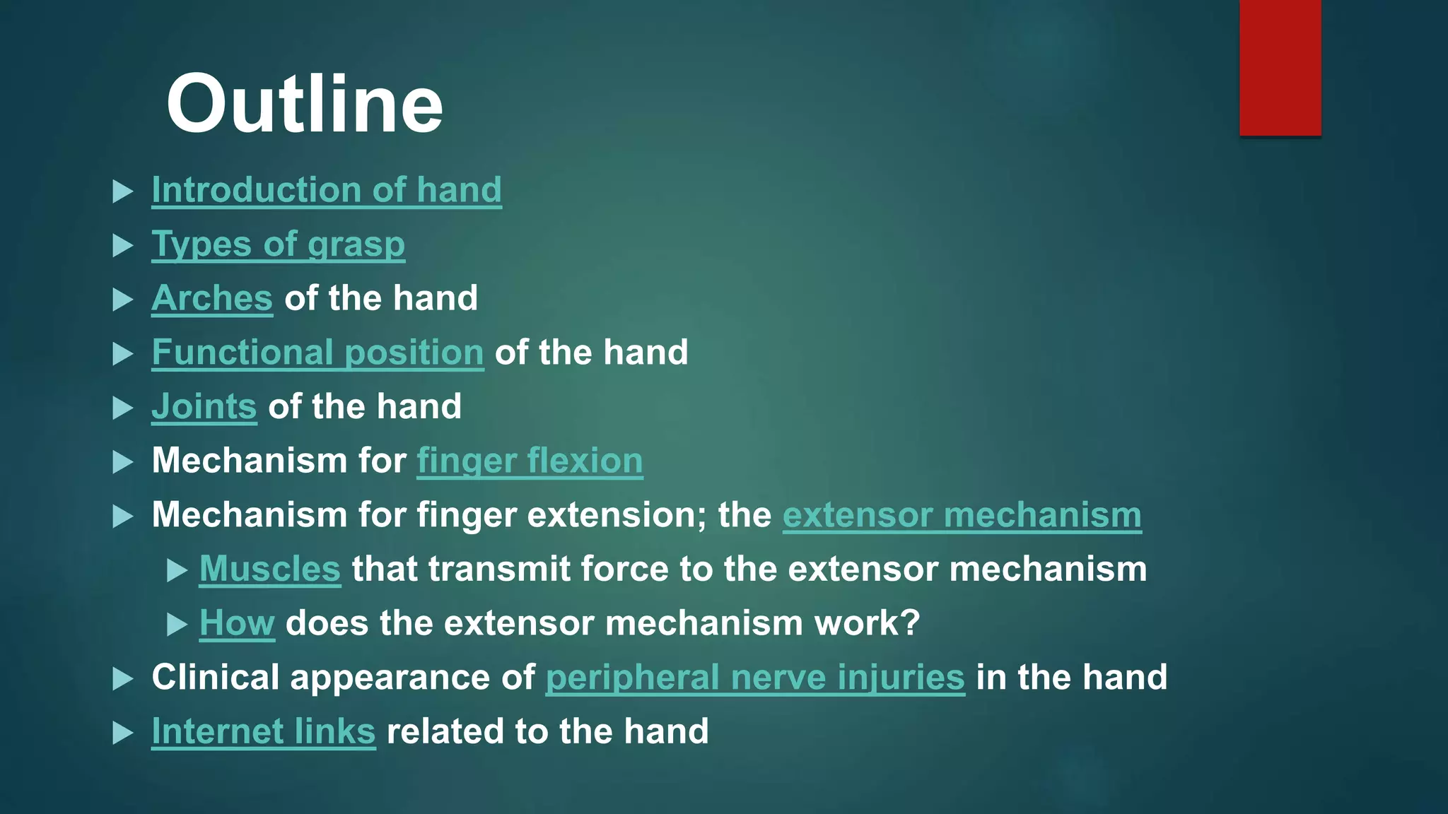 Biomechanics of wrist & Hand | PPTX