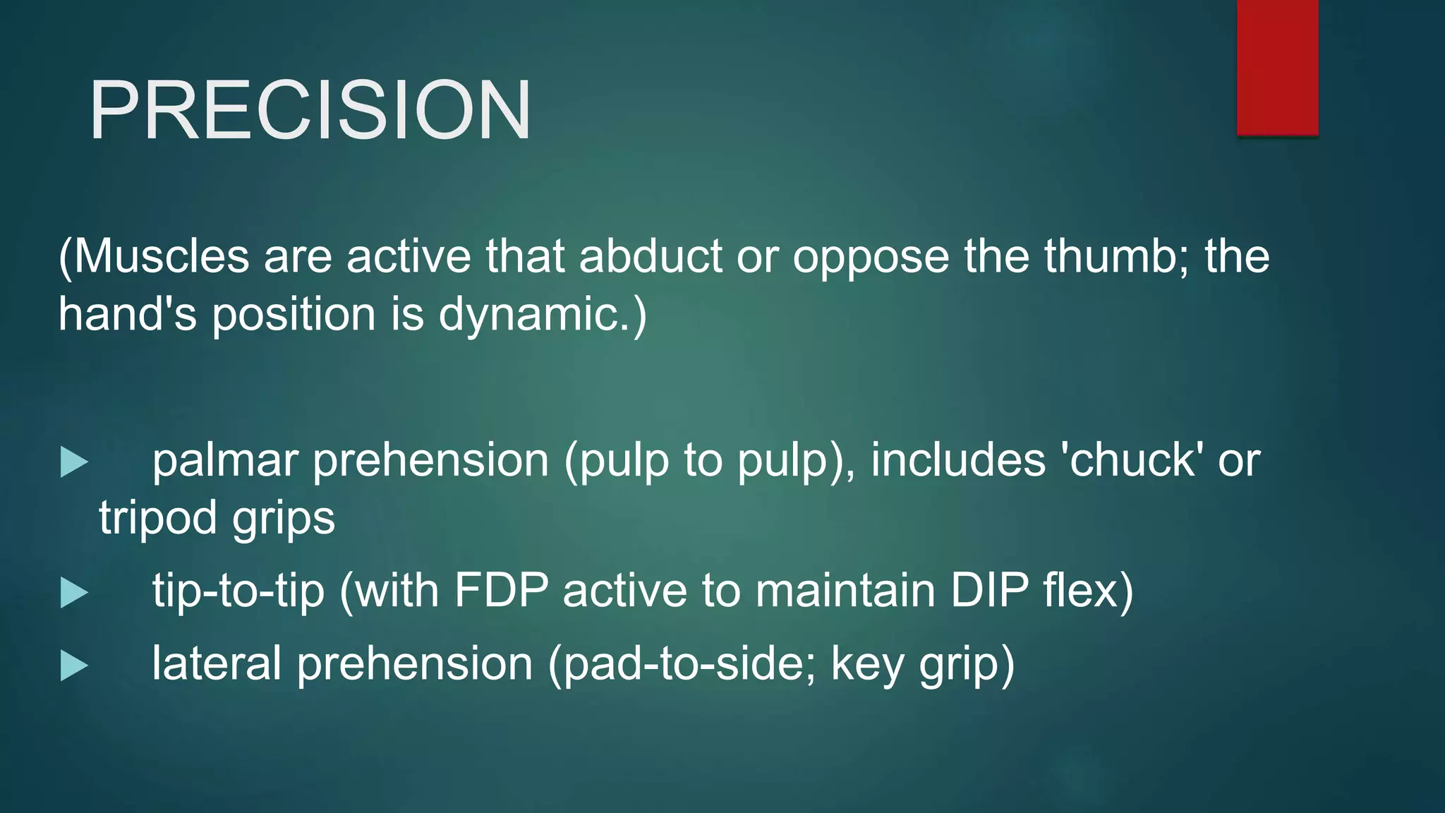 Biomechanics of wrist & Hand | PPTX