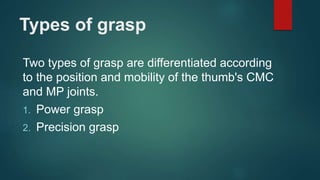 Biomechanics of wrist & Hand | PPTX | Death, Injury, or Military ...
