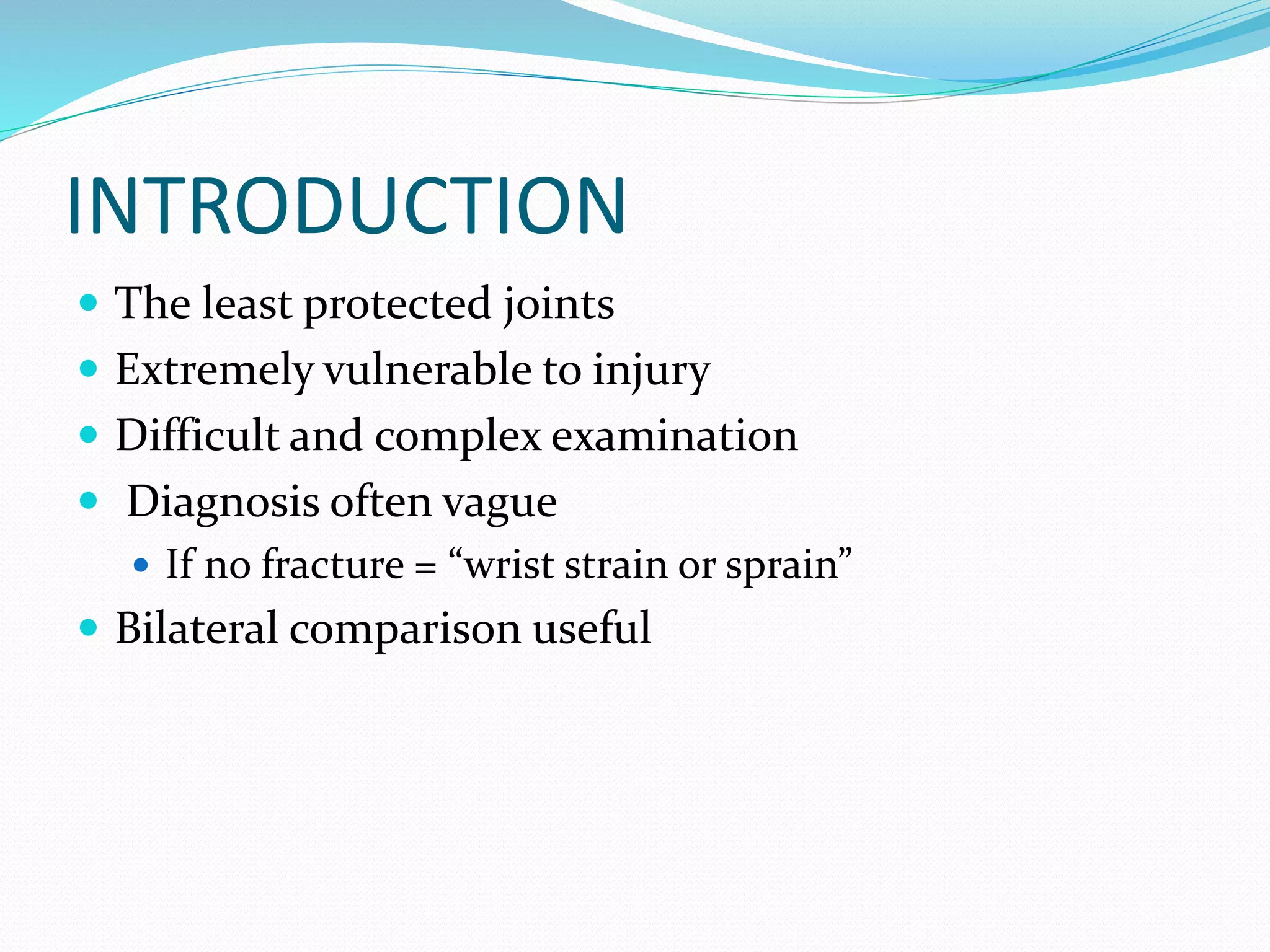 Wrist and hand examination | PPTX