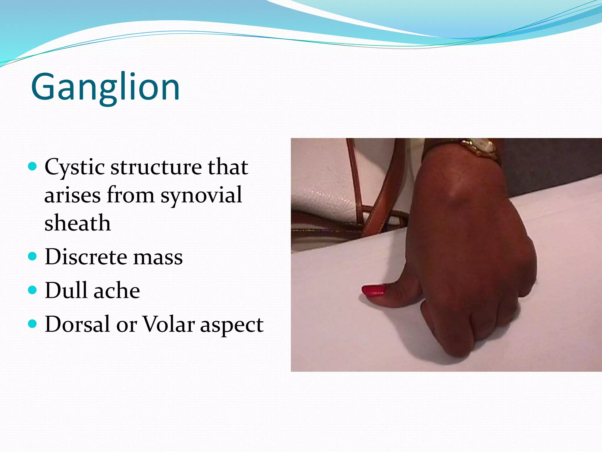 Wrist and hand examination | PPTX