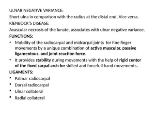 wrist complex-1.pptx by Dr .janaki mpt cardiologist | PPTX