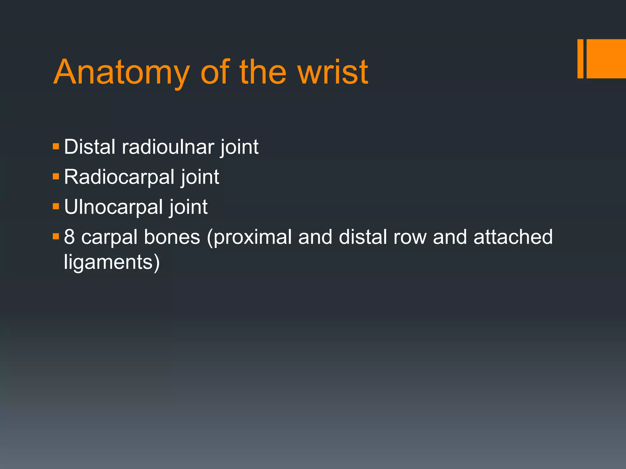 Wrist and hand examination | PPTX