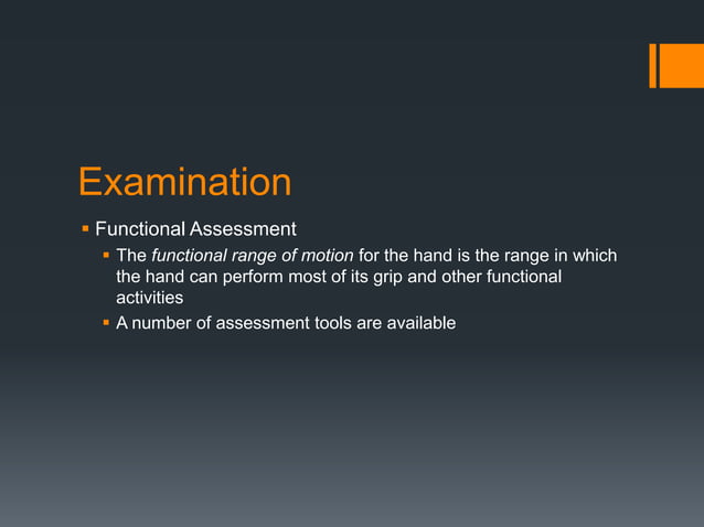 Wrist and hand examination | PPTX