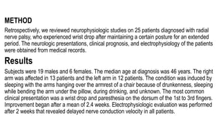 Wrist drop is also known as "Radial Nerve Palsy." | PPTX