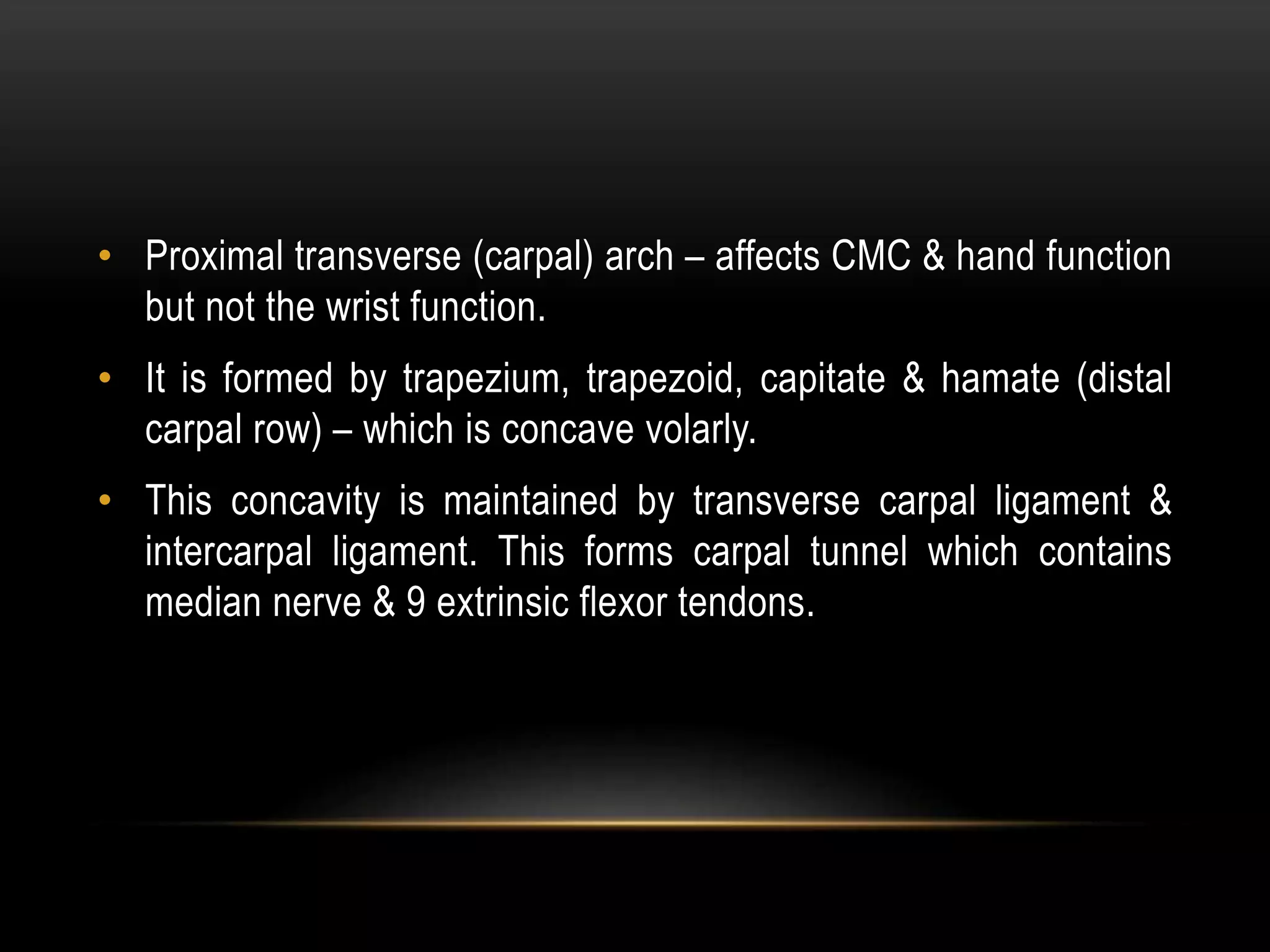 Wrist & hand complex | PPTX