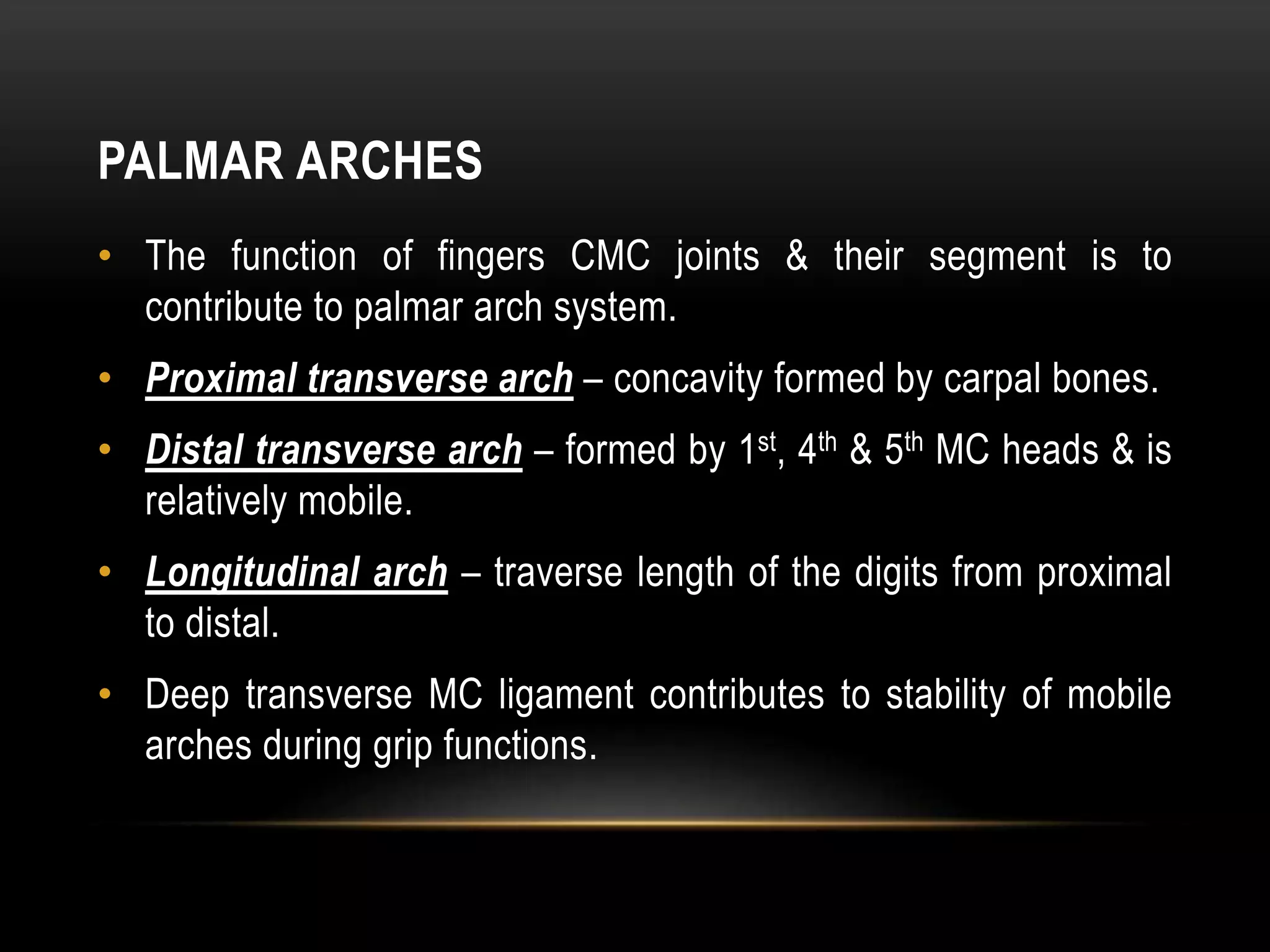 Wrist & hand complex | PPTX