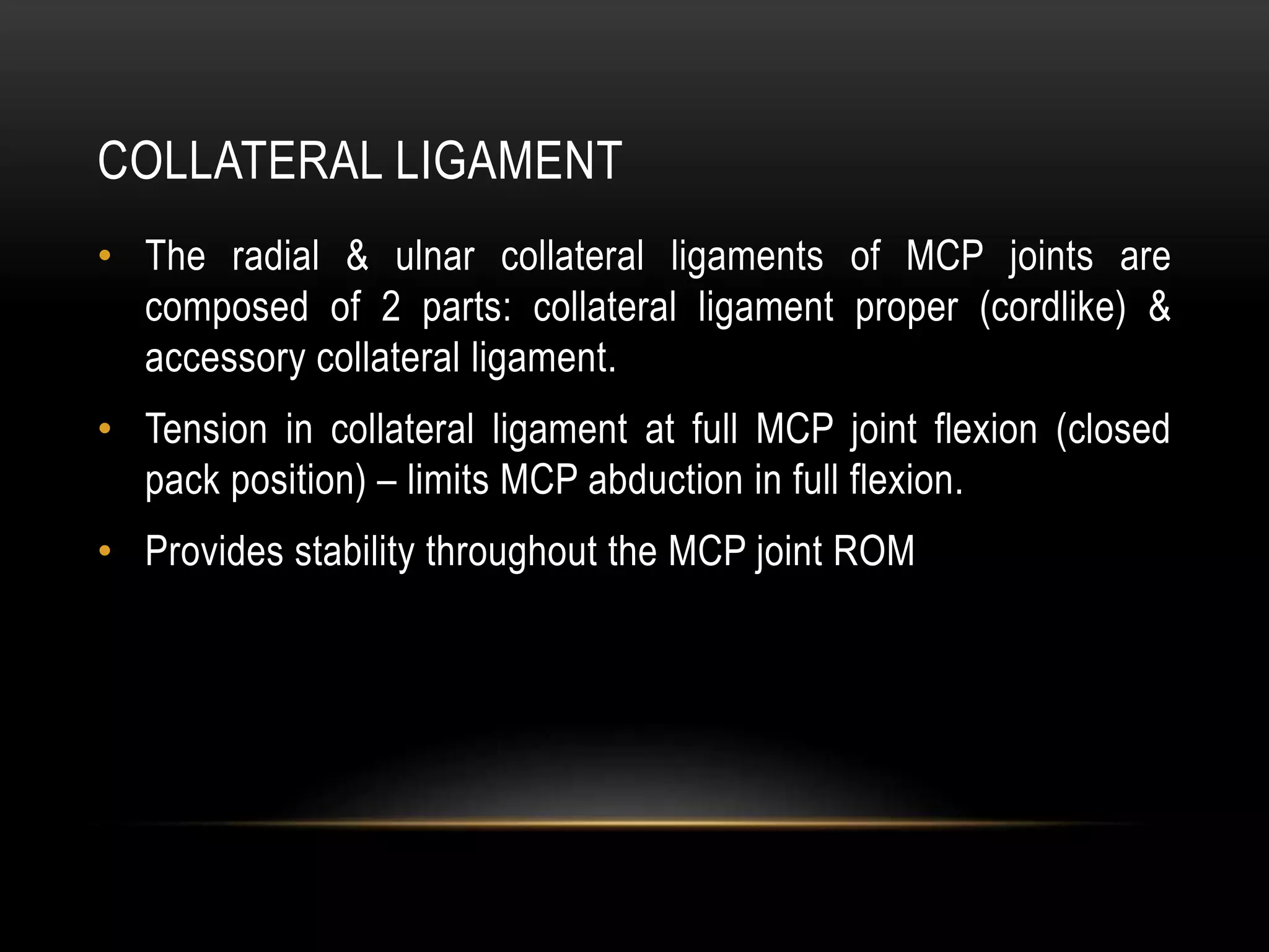 Wrist & hand complex | PPTX