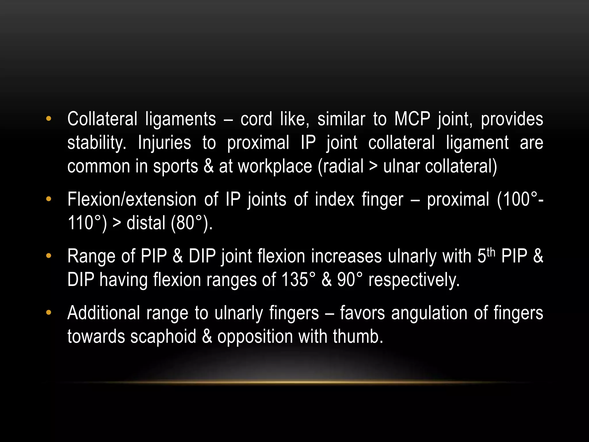 Wrist & hand complex | PPTX