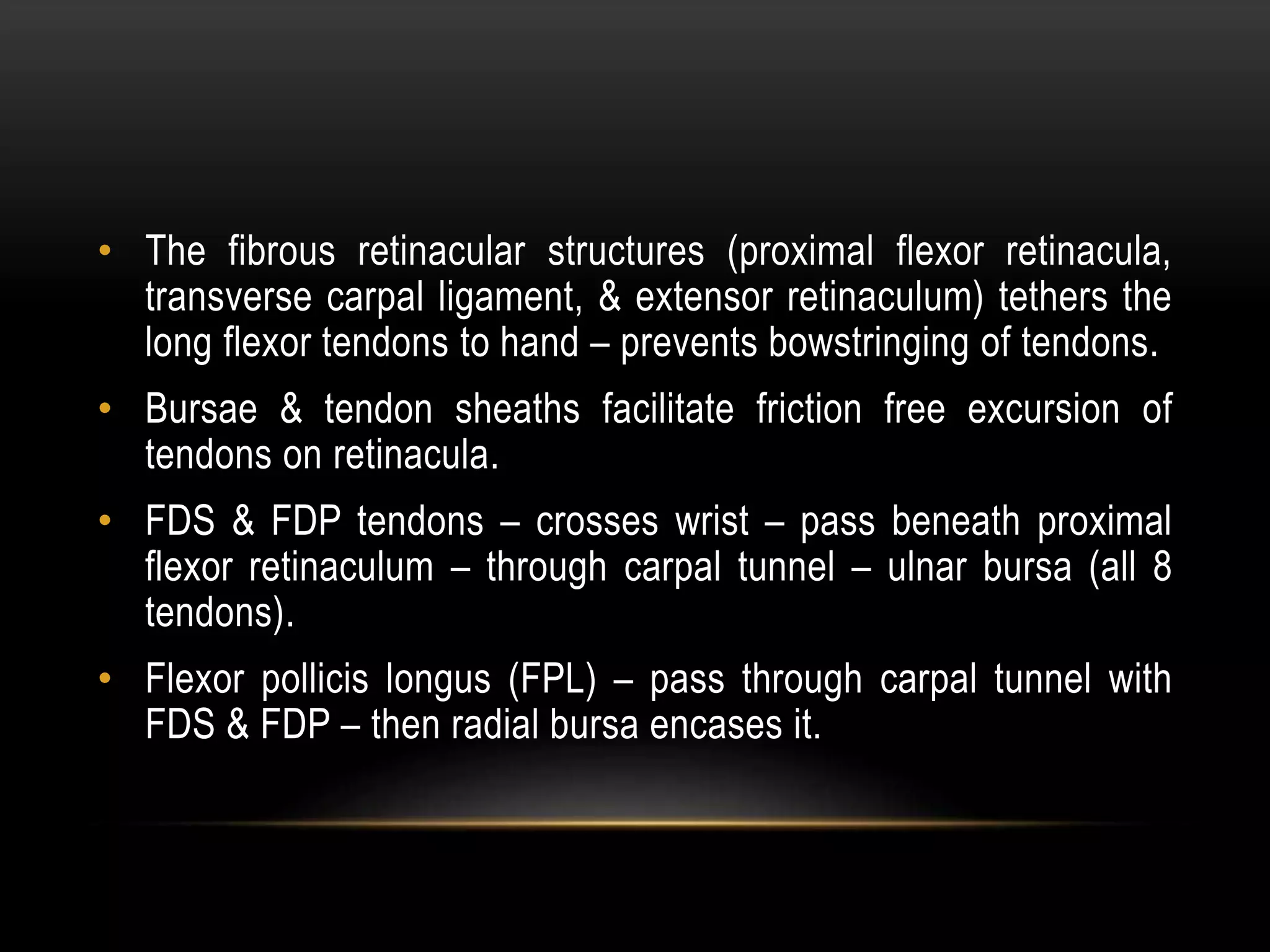 Wrist & hand complex | PPTX