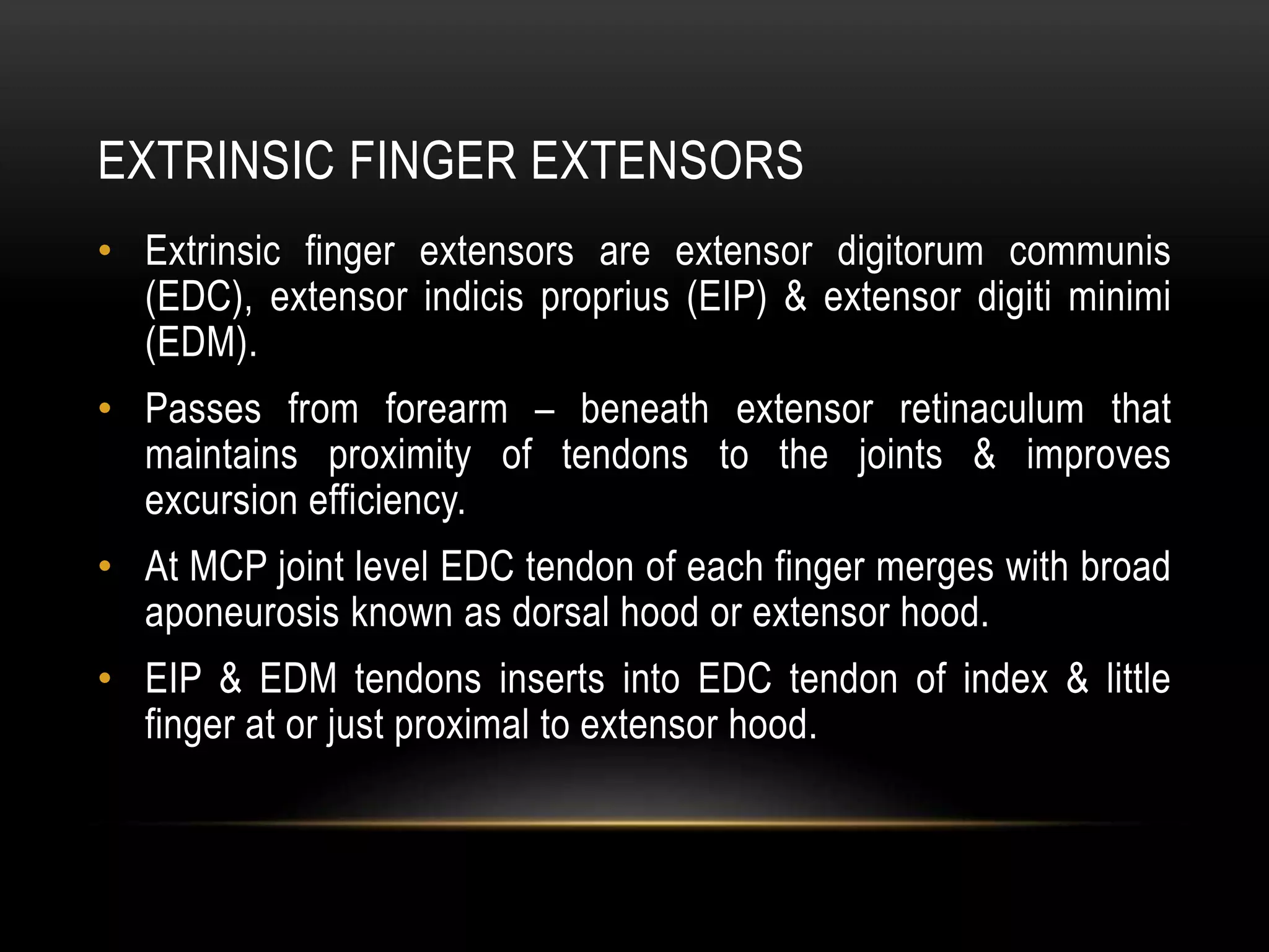 Wrist & hand complex | PPTX